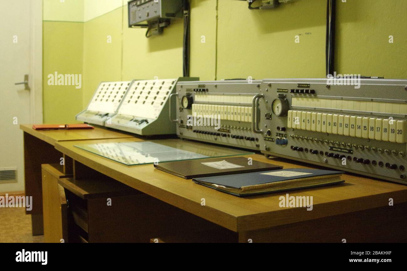 Soviet underground bunker from cold war Stock Photo - Alamy