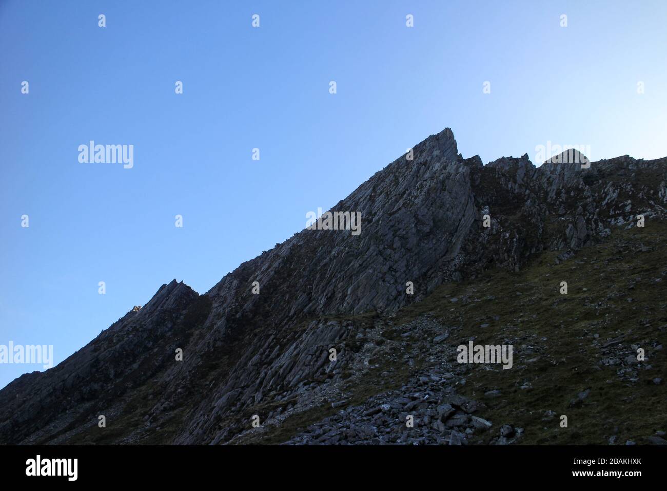 Seniors walking snowdonia national park hi-res stock photography and ...