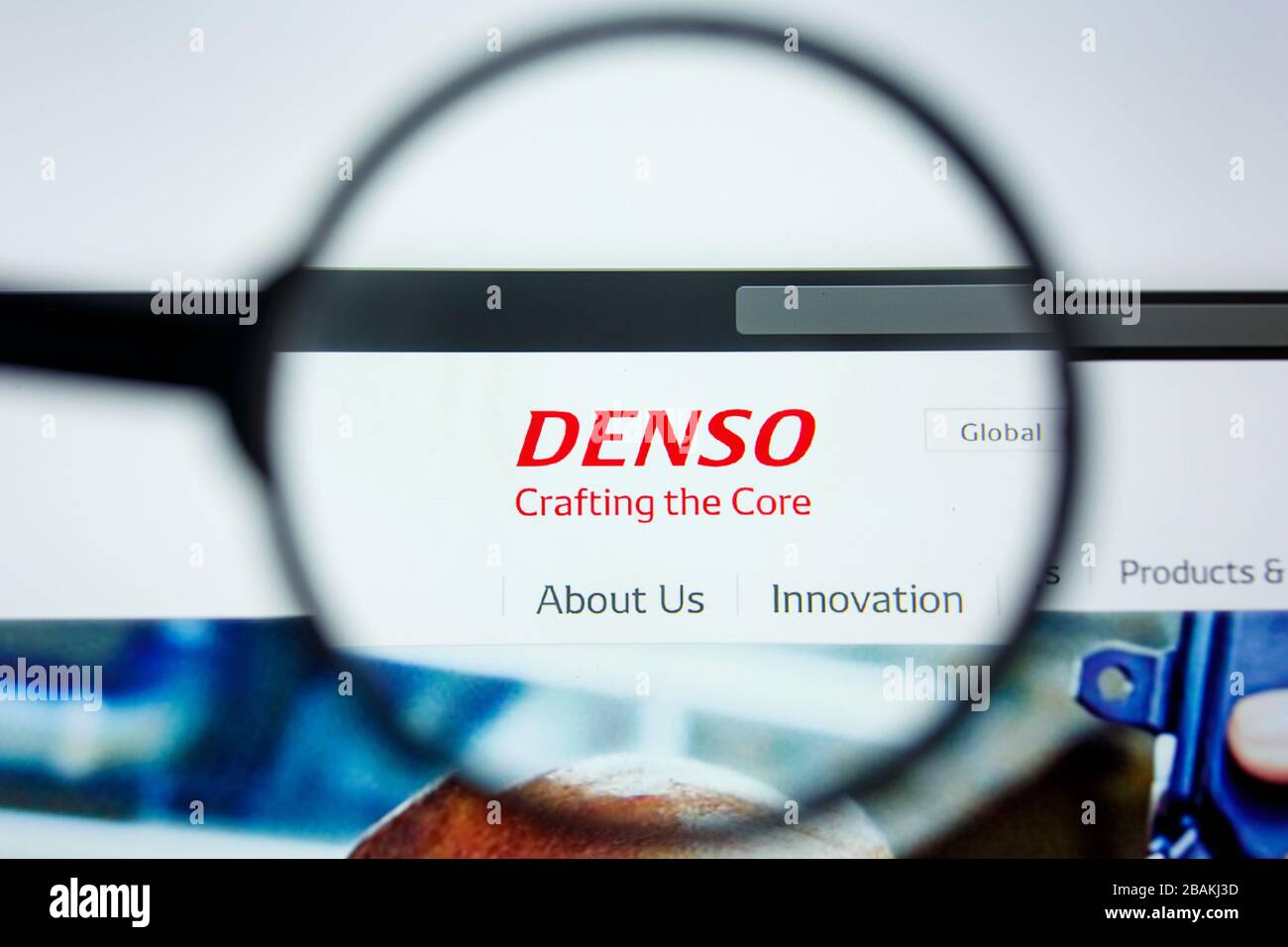 Denso logo hi-res stock photography and images - Alamy