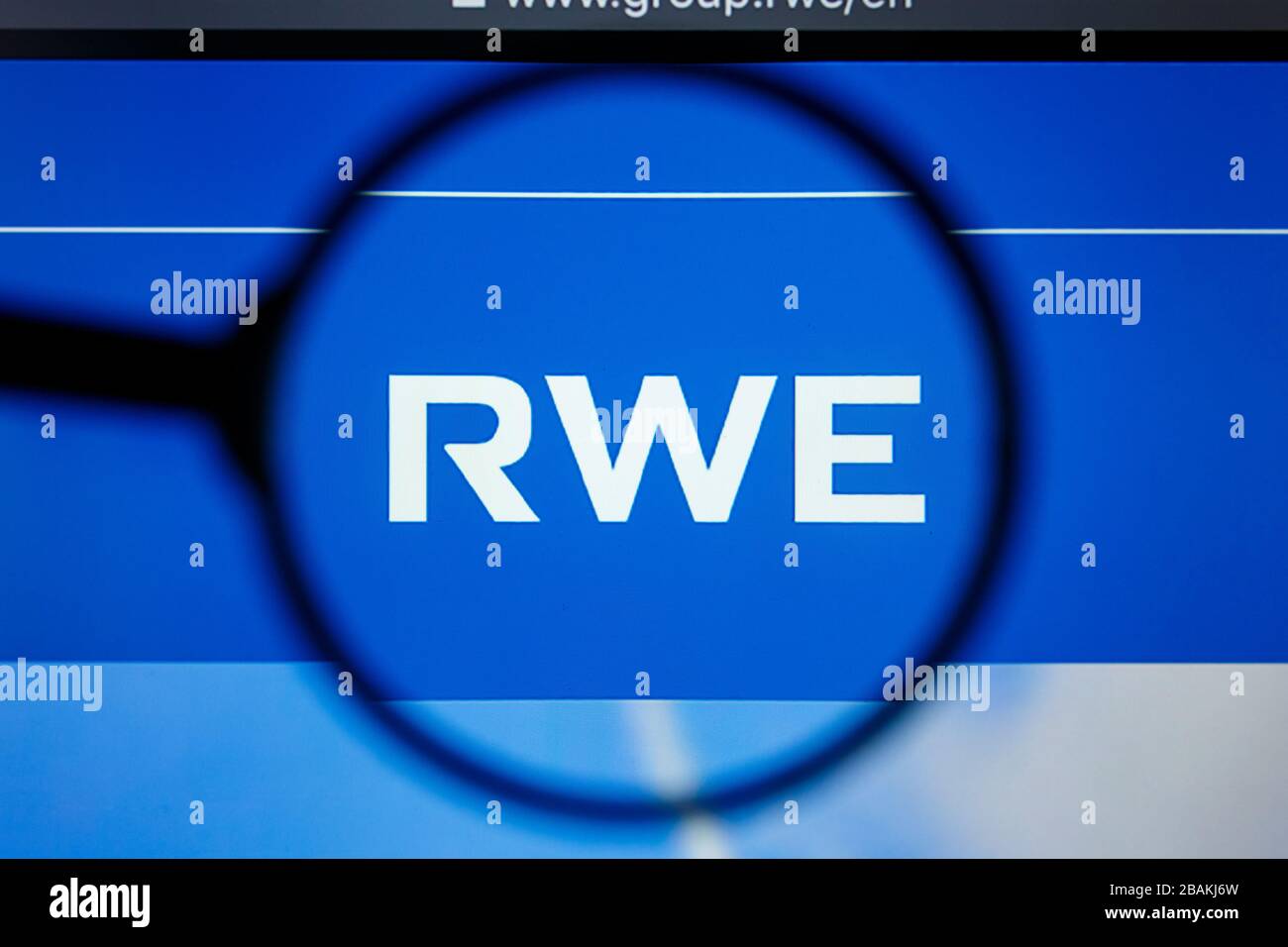 Rwe logo hi-res stock photography and images - Alamy