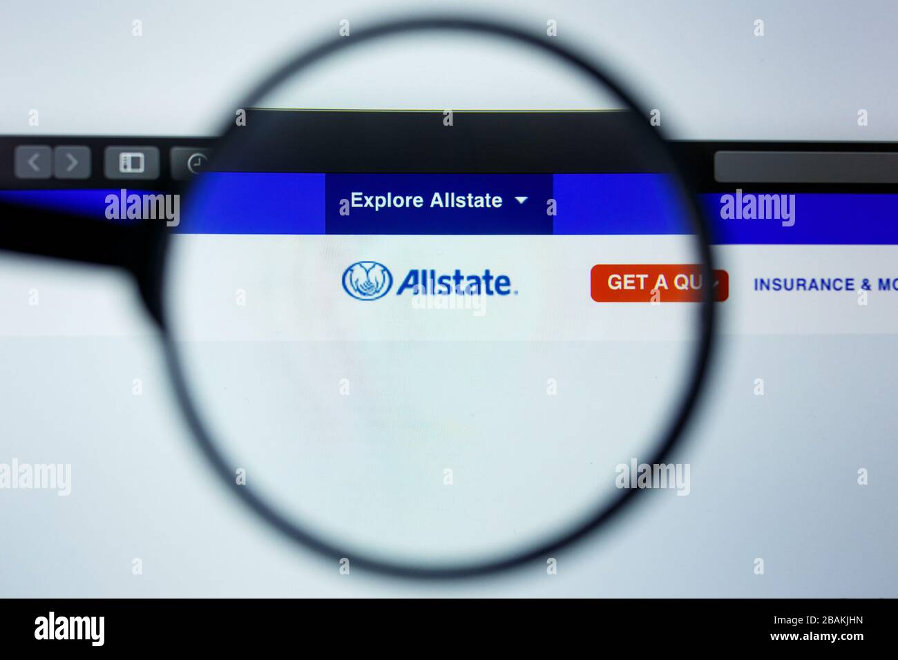 Allstate Logo High Resolution Stock Photography and Images - Alamy