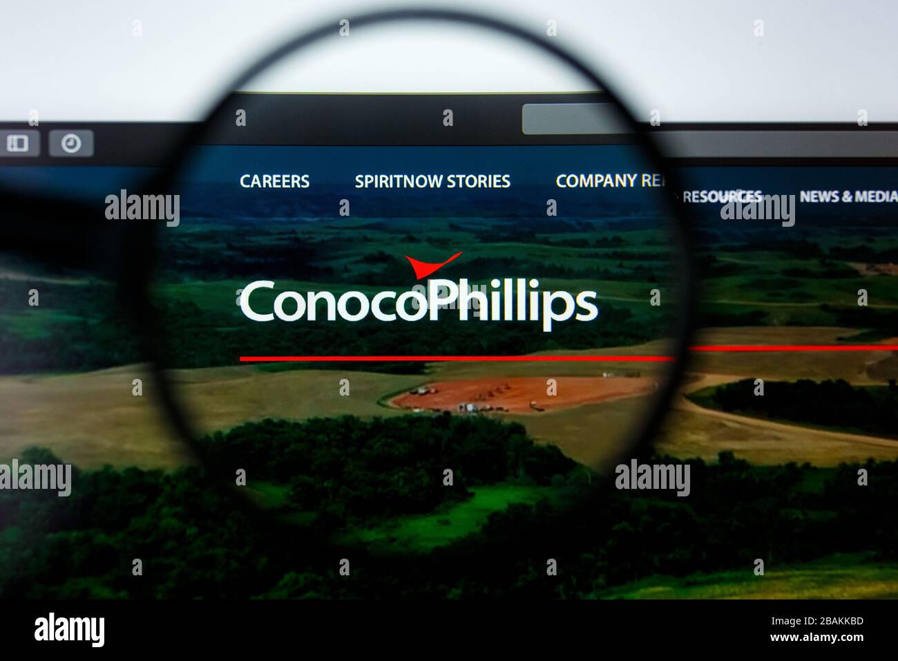 Conocophillips logo hi-res stock photography and images - Alamy