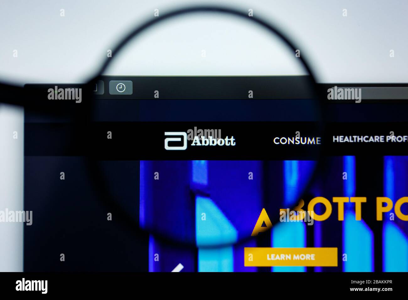 Abbott logo hi-res stock photography and images - Alamy