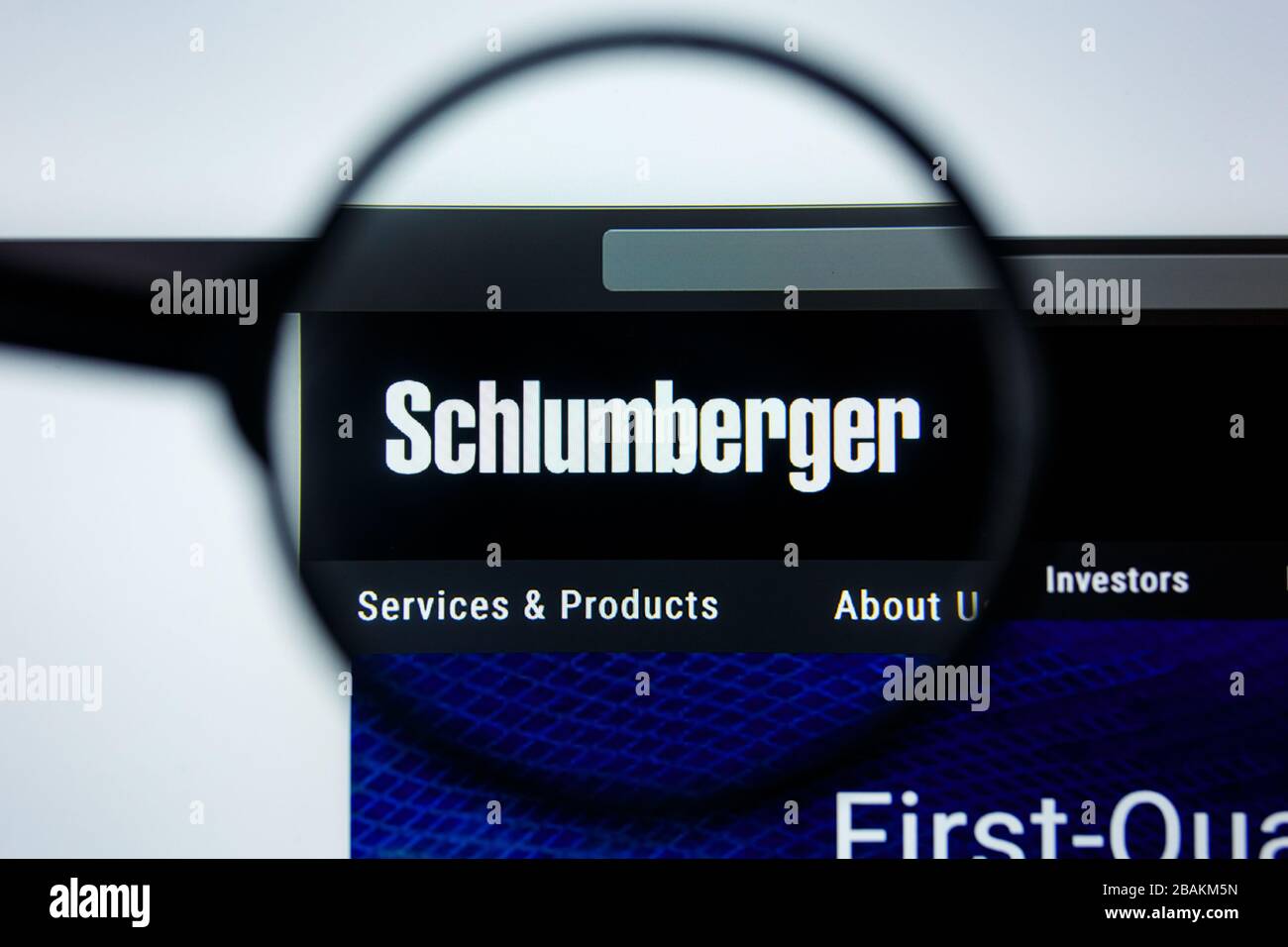 Schlumberger logo hi-res stock photography and images - Alamy
