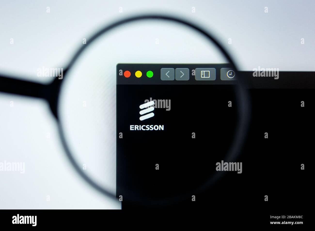 Ericsson logo hi-res stock photography and images - Alamy