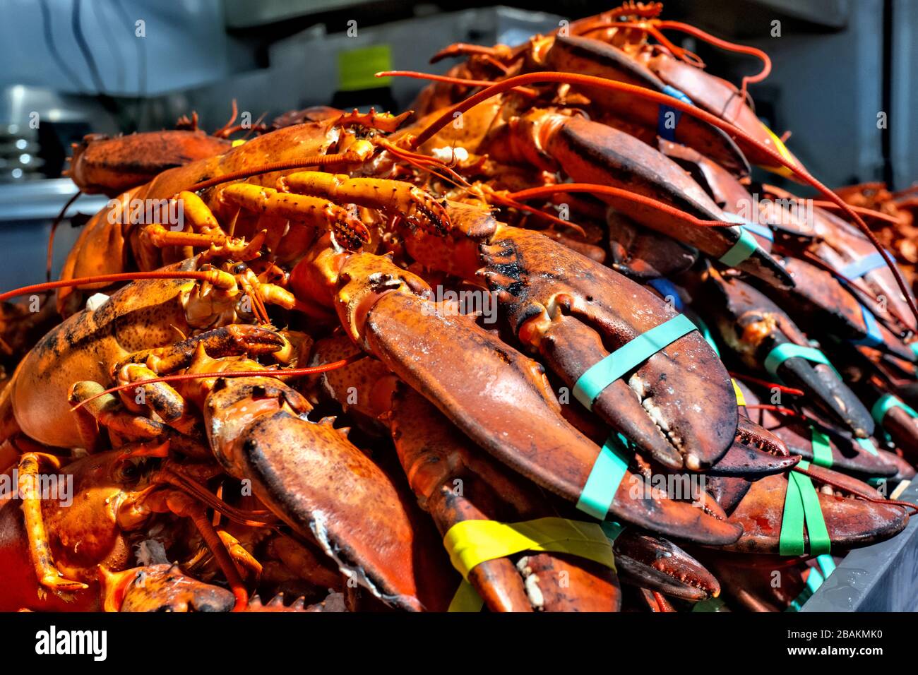 Lobster place chelsea food market hi-res stock photography and images ...