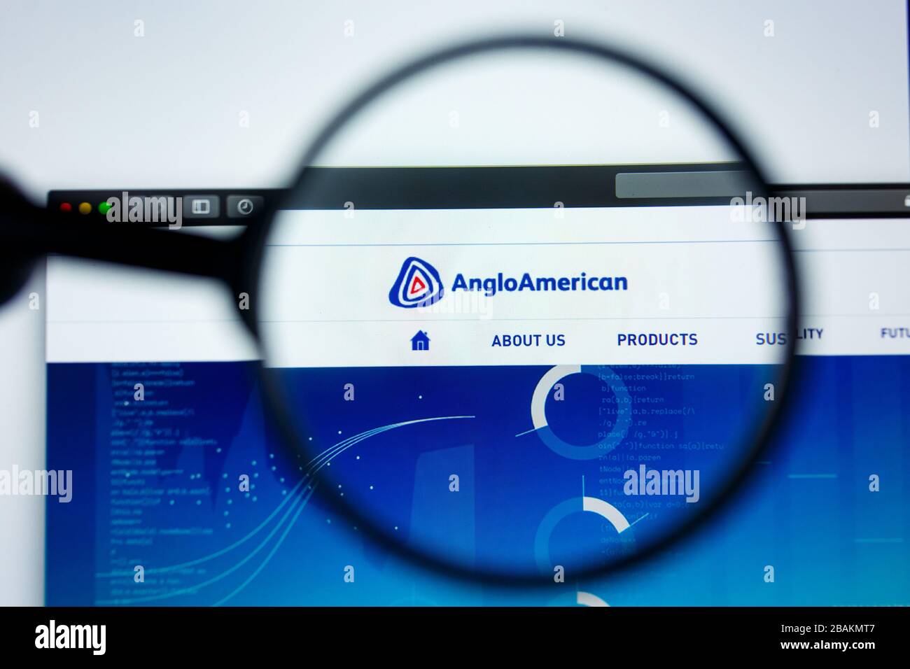 Anglo american logo hi-res stock photography and images - Alamy