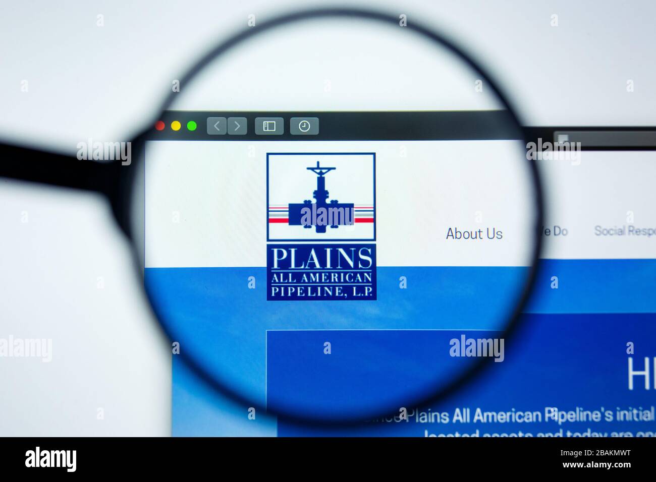 Los Angeles, California, USA - 12 June 2019: Illustrative Editorial of ...