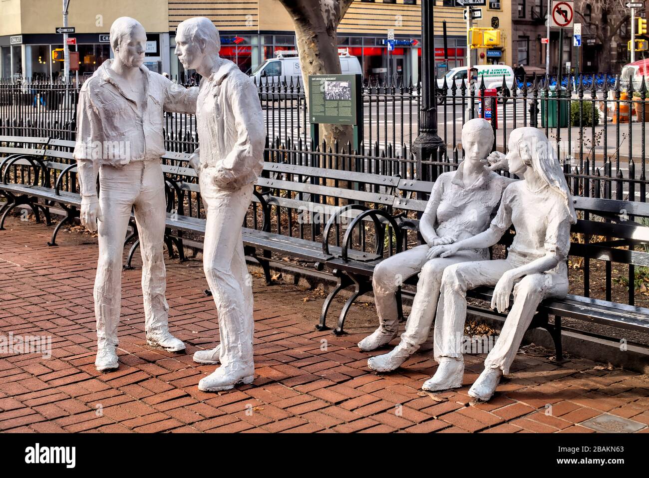 Gay liberation statue hi-res stock photography and images - Alamy
