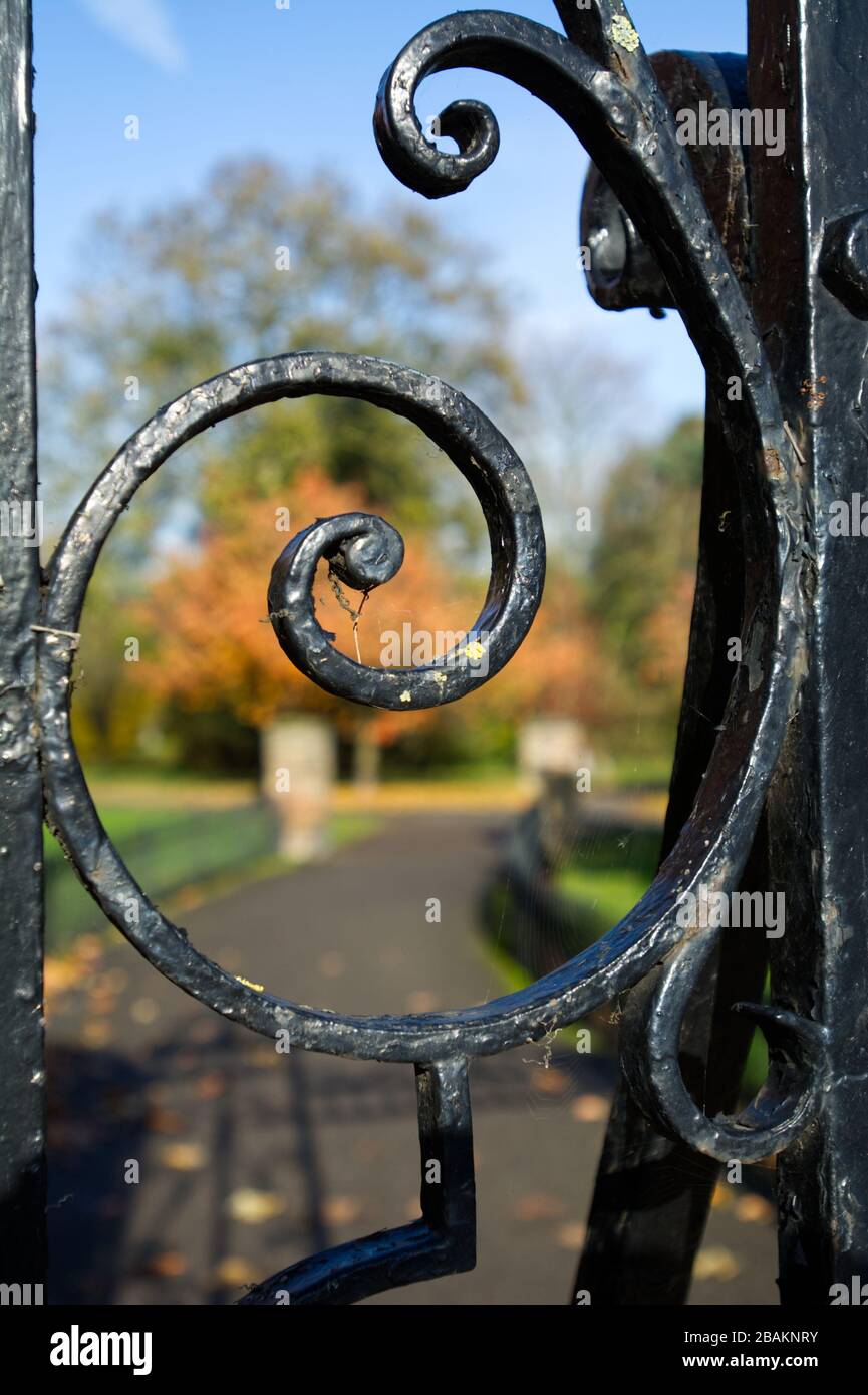 Greenwich park gate hi-res stock photography and images - Alamy