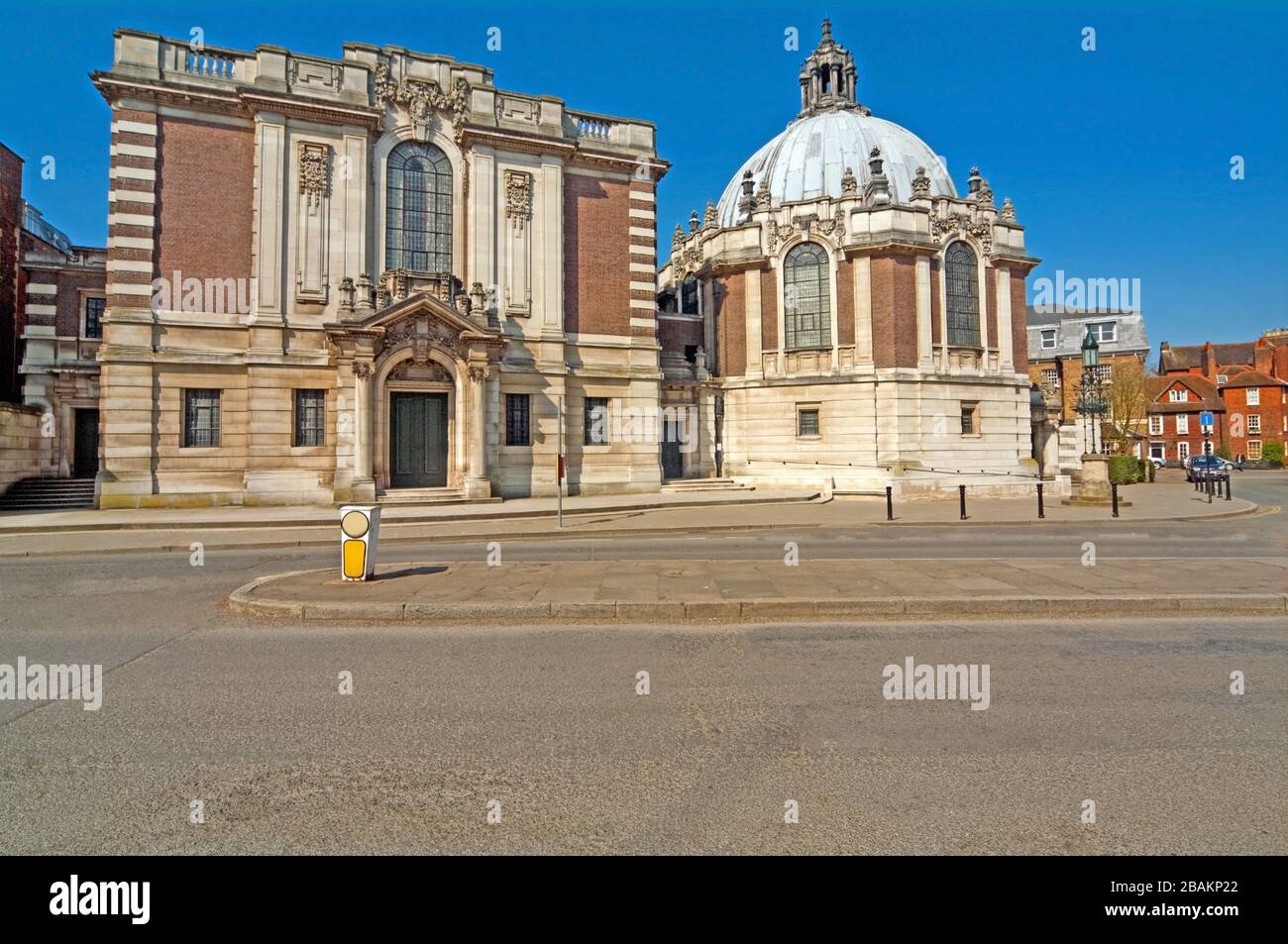 Eton, Berkshire Eton Public School College Library & Hall Stock Photo ...