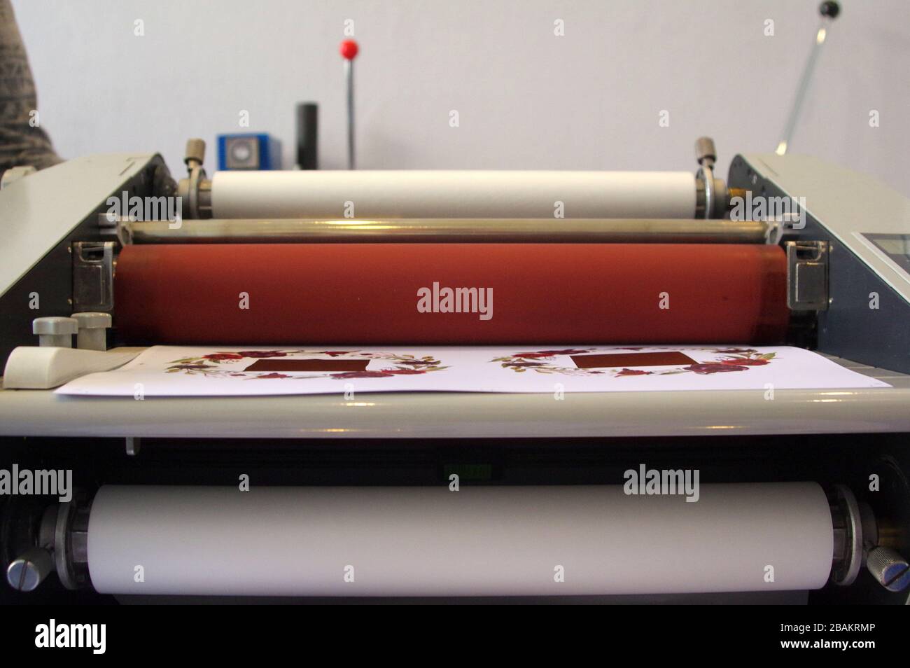 Laminating office hi-res stock photography and images - Alamy