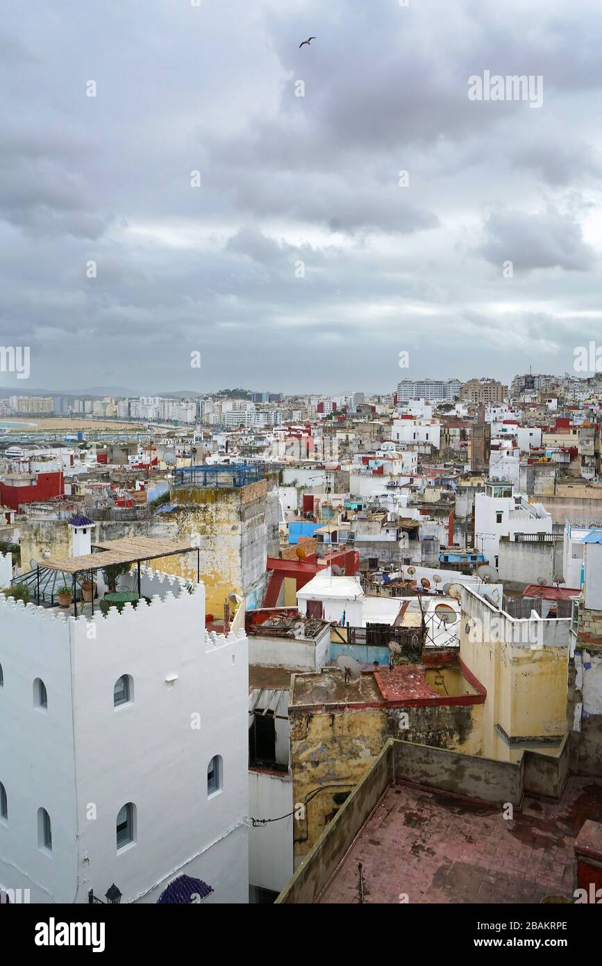 Roof terrace tangier hi-res stock photography and images - Alamy
