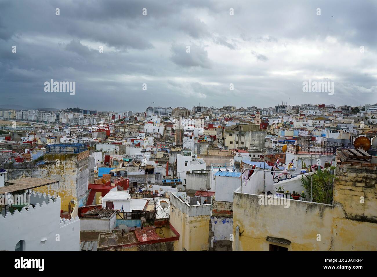 Roof terrace tangier hi-res stock photography and images - Alamy
