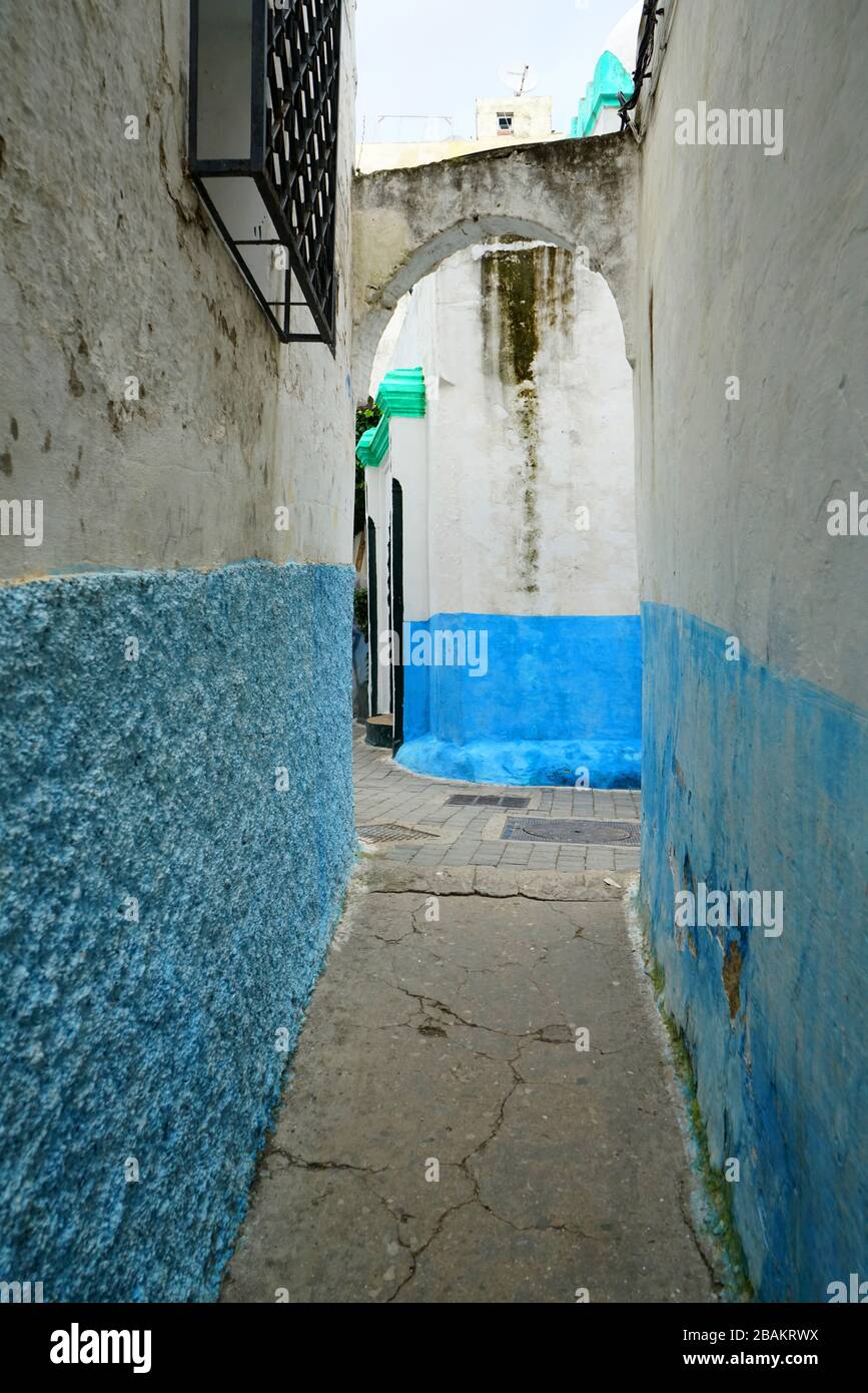 The Medina, old city, Kasbah, Tangier, Morocco, North Africa, Africa ...