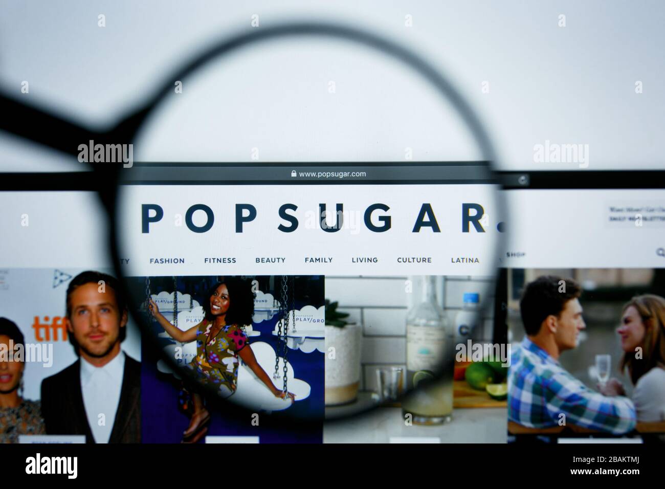 Los Angeles, California, USA - 25 June 2019: Illustrative Editorial of ...