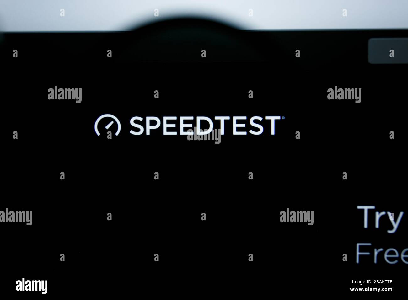 Speedtest logo hi-res stock photography and images - Alamy