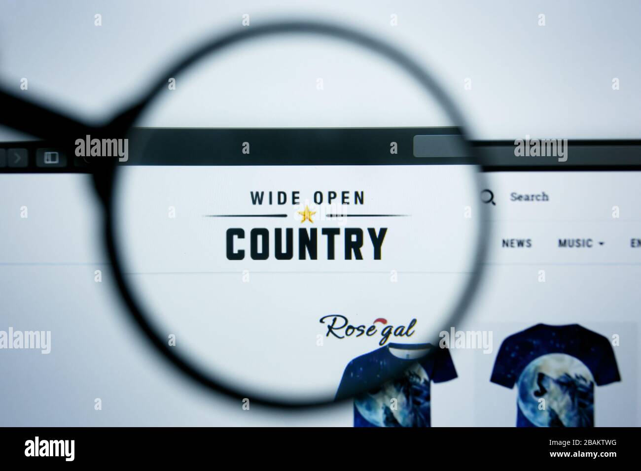 Los Angeles, California, USA - 25 June 2019: Illustrative Editorial of ...