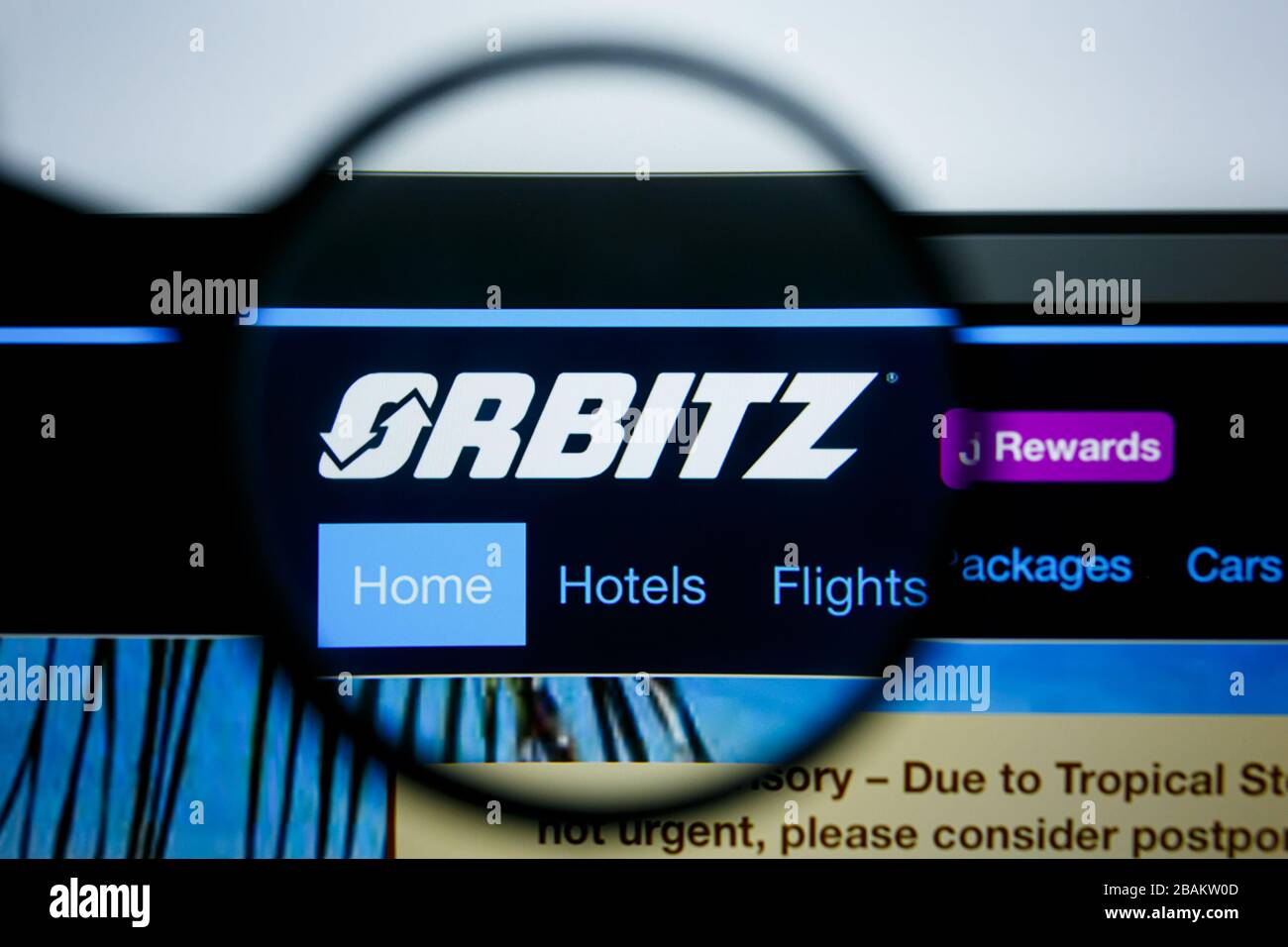 Orbitz logo hi-res stock photography and images - Alamy
