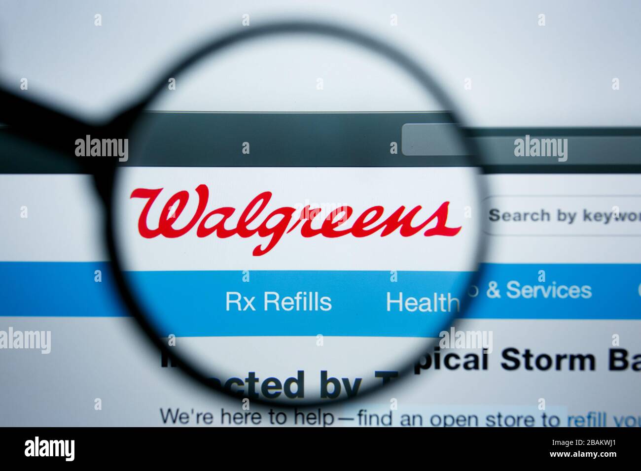 Los Angeles, California, USA - 25 June 2019: Illustrative Editorial of ...