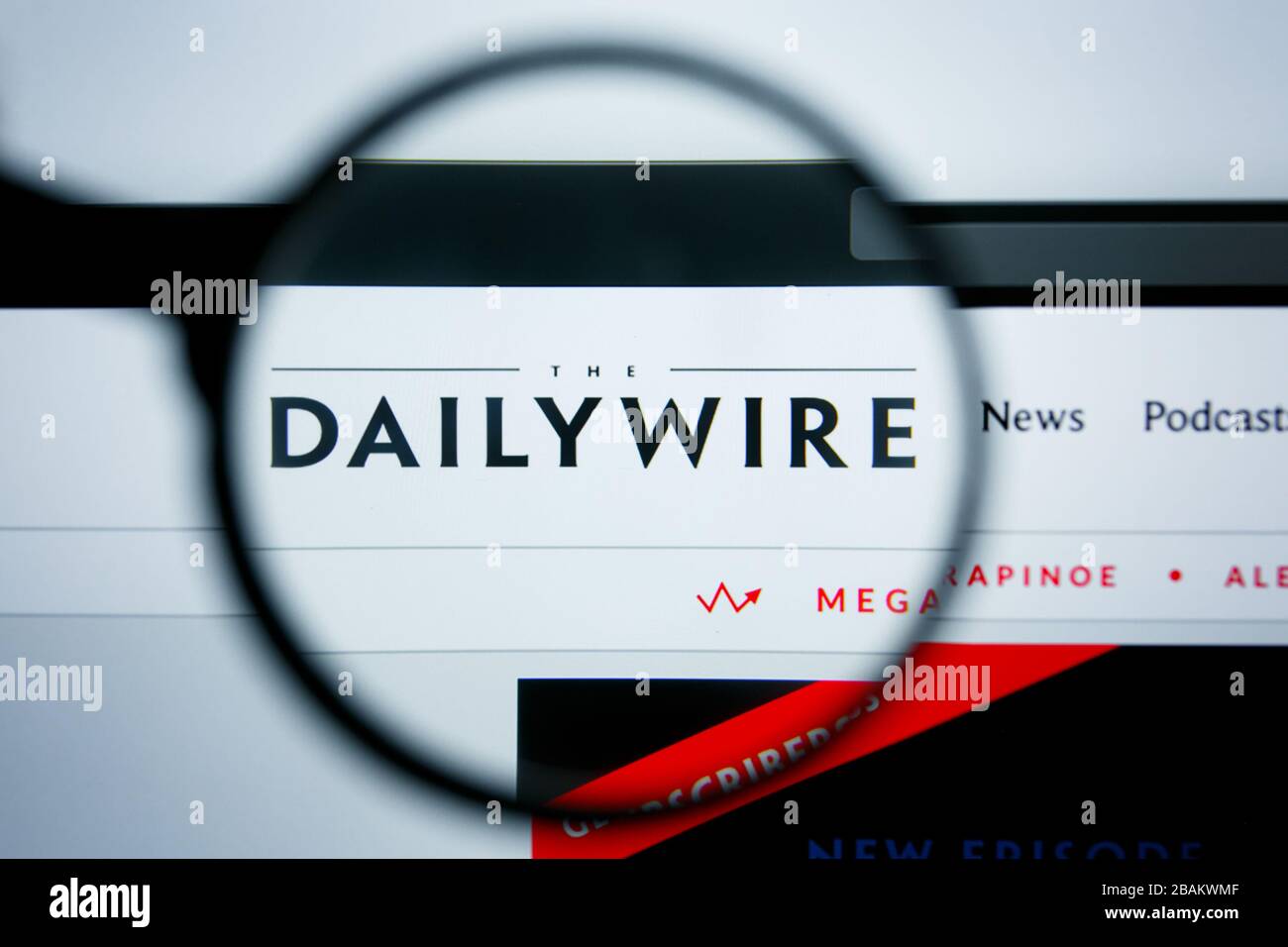 Los Angeles, California, USA - 25 June 2019: Illustrative Editorial of ...