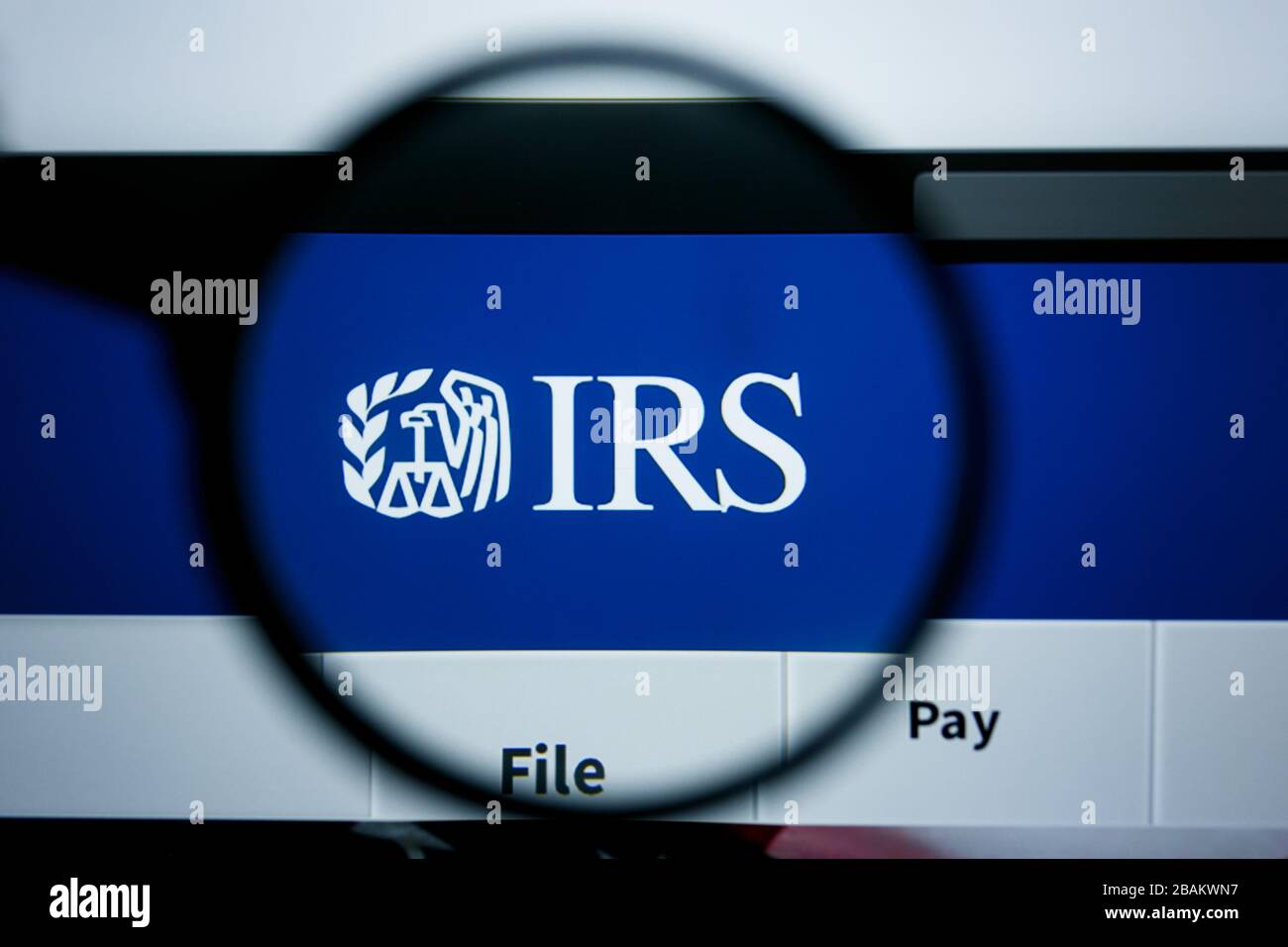 Irs logo hi-res stock photography and images - Alamy