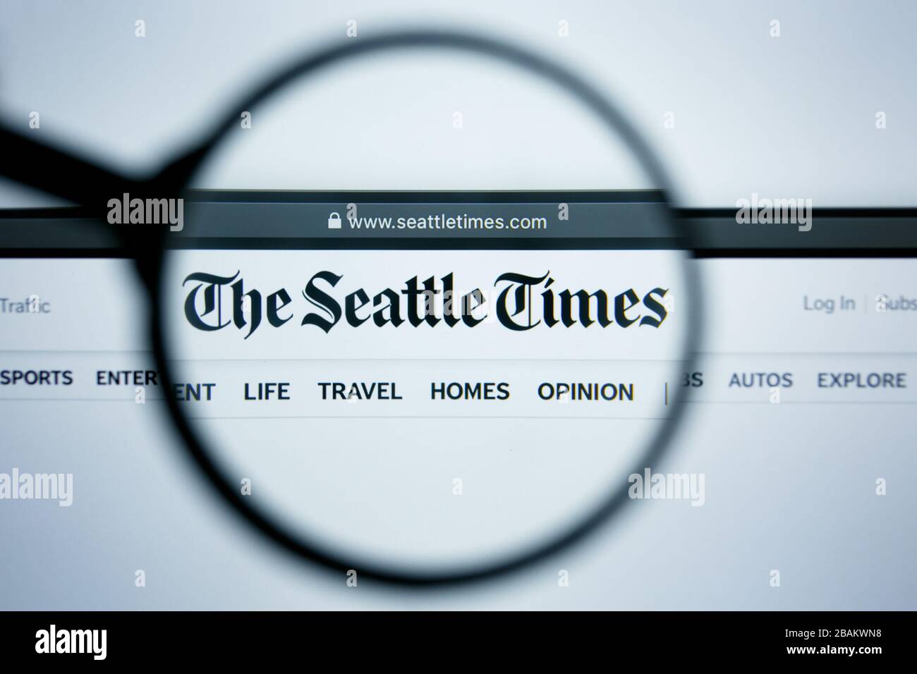 Los Angeles, California, USA - 25 June 2019: Illustrative Editorial of ...