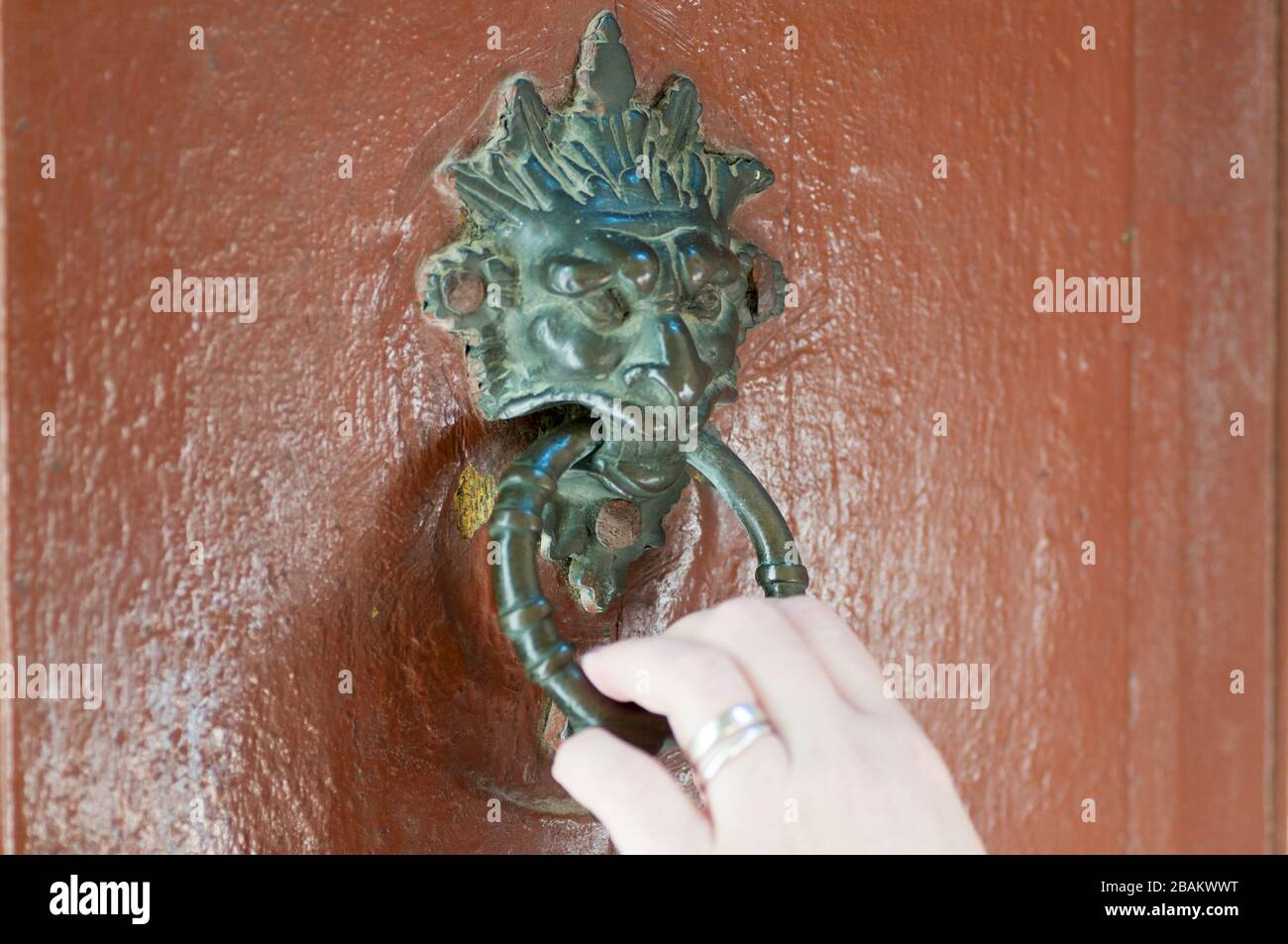 Bronze handle embossed hi-res stock photography and images - Alamy