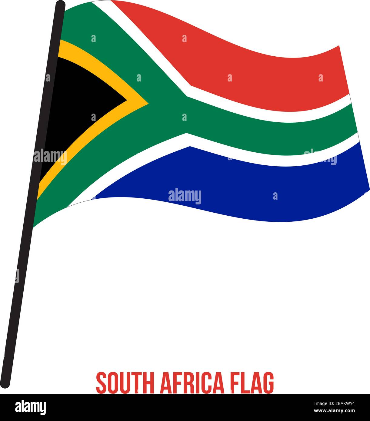 South Africa Flag Clip Art