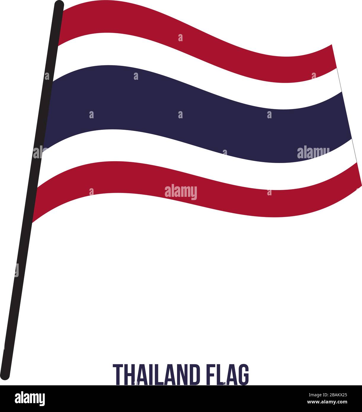 Thailand Flag Vector