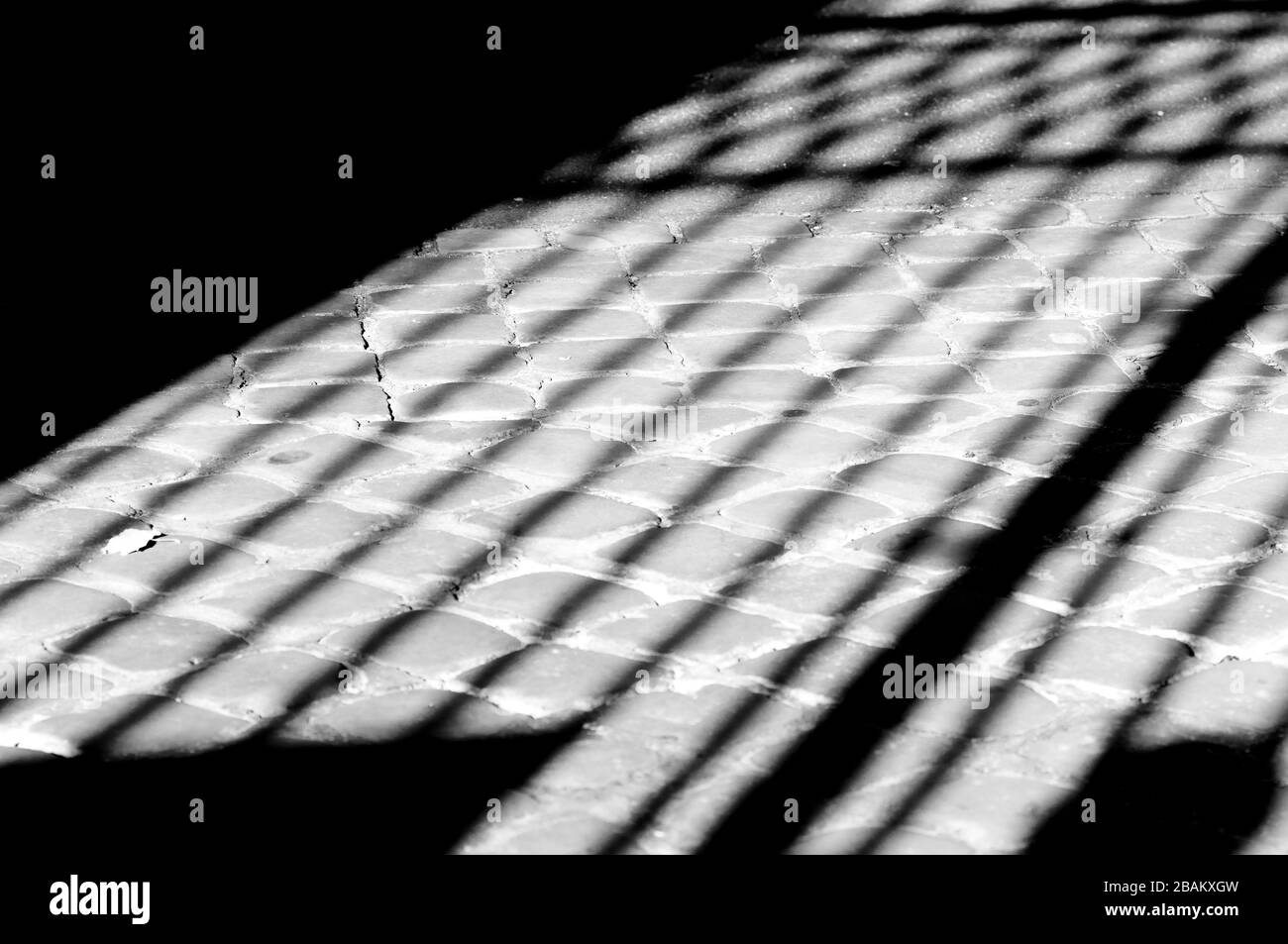 shadow of an ancient gate. Paris Stock Photo - Alamy