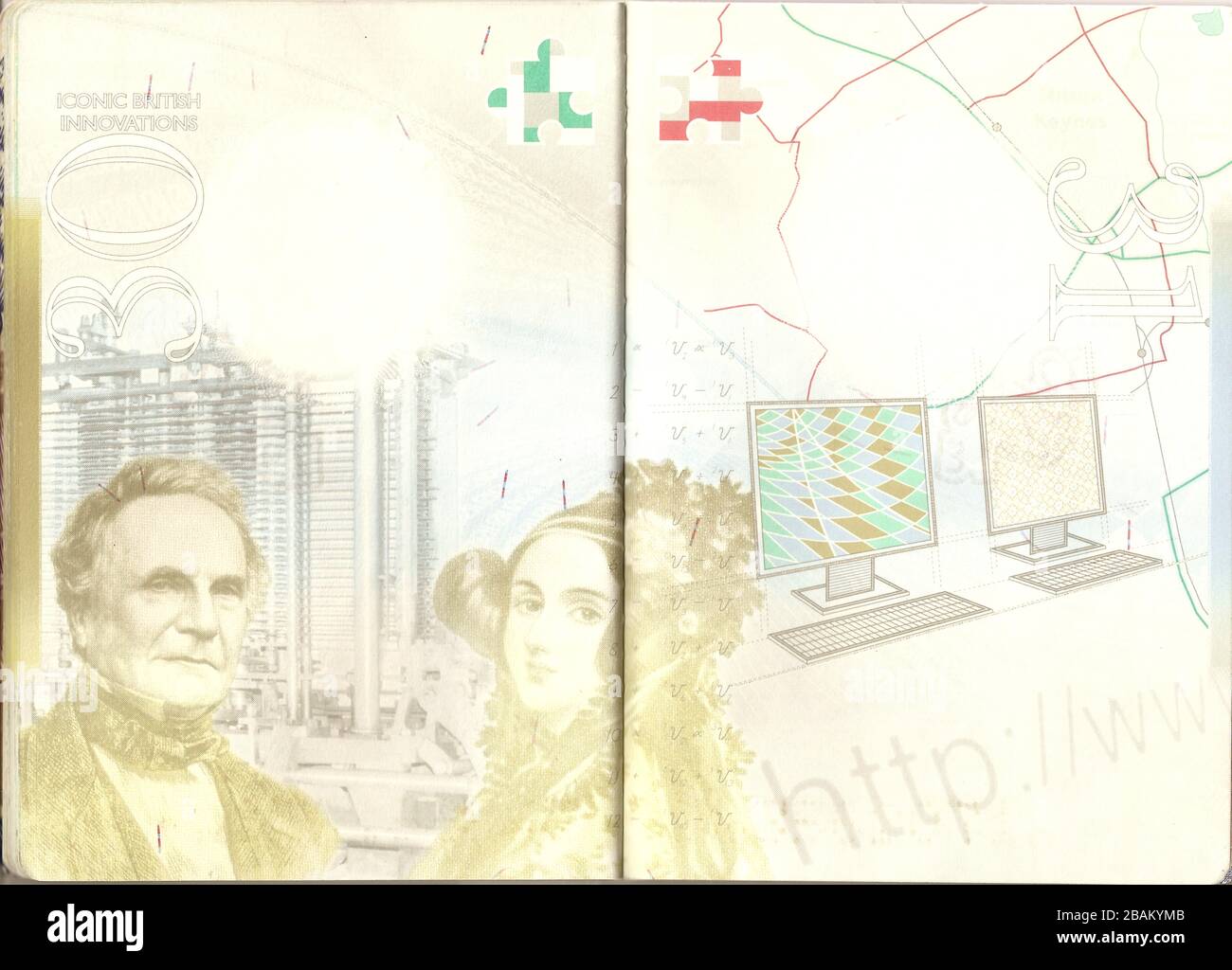 Passport Inside Pages