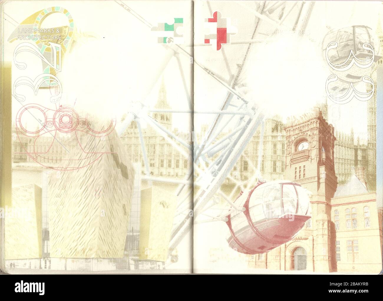 Uk passport inside hi-res stock photography and images - Alamy