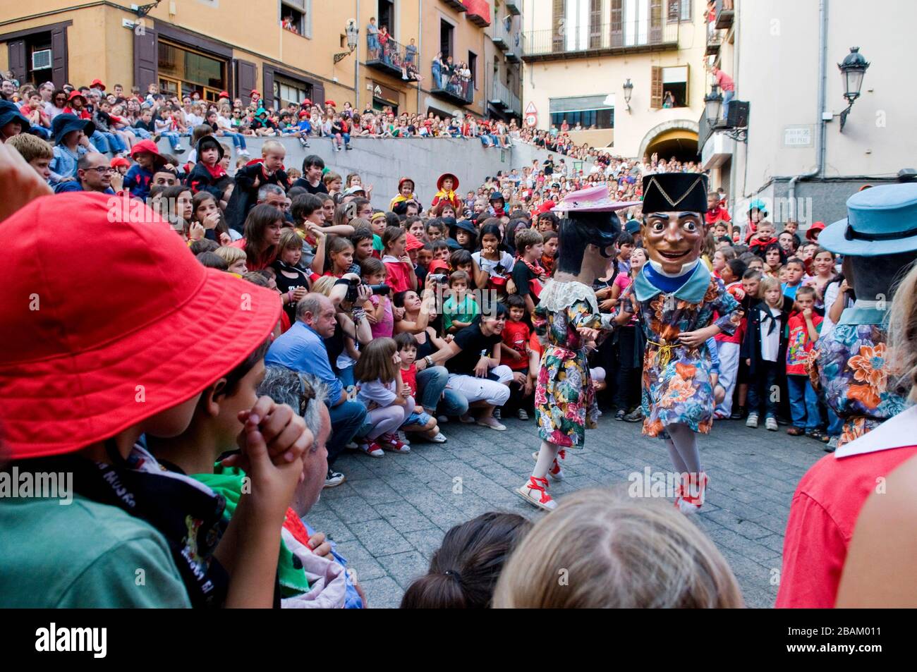 The Children's Patum de Berga celebration on Corpus Christi, Berga ...