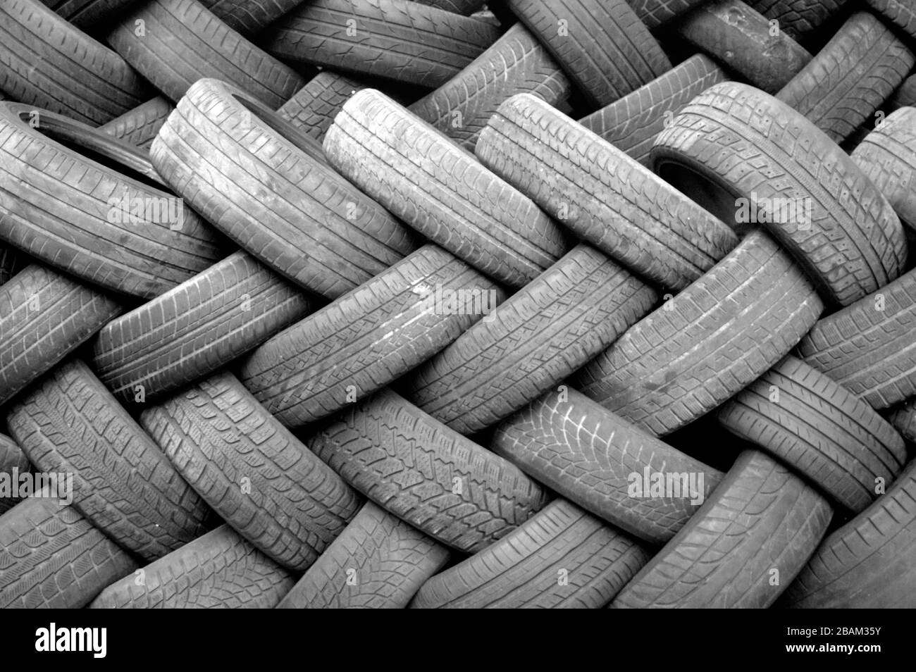 Stacked on top of each other seasonal tire change hi-res stock ...