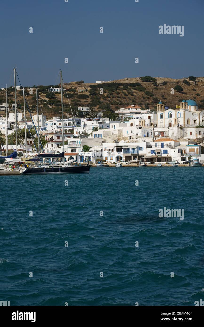 The port of Lipsi, Dodecanese, Greece, Europe Stock Photo - Alamy