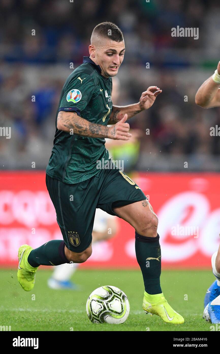 Marco verratti italy national team hi-res stock photography and images ...