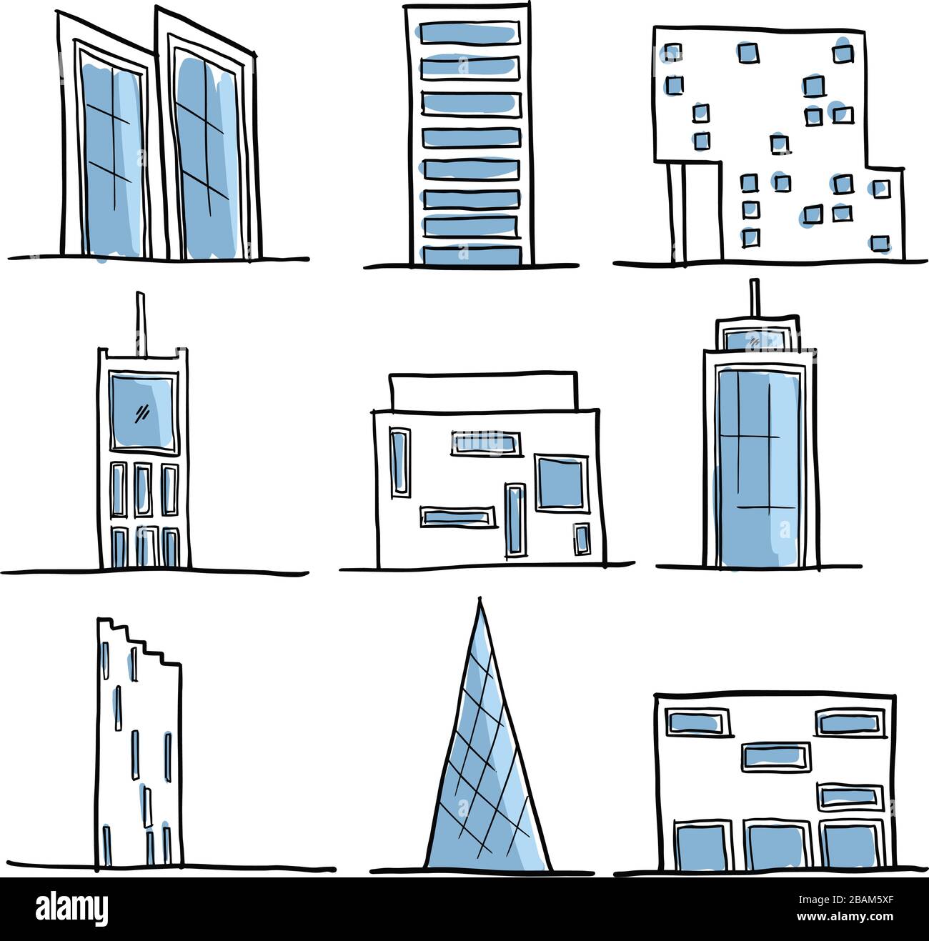 Hand avenue Stock Vector Images - Alamy