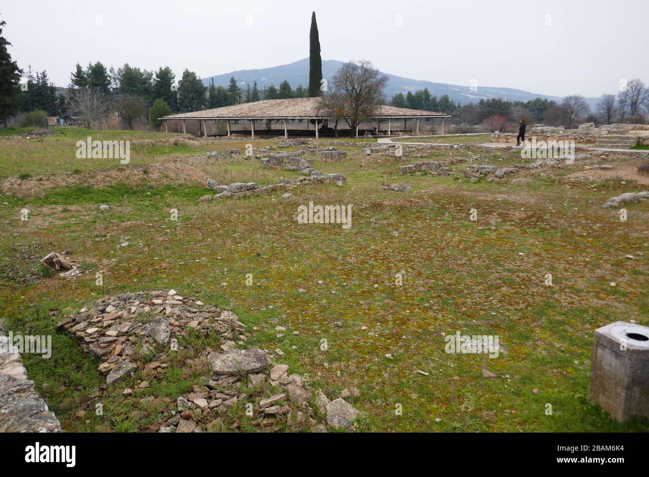 Nemea Archaeological Site Stock Photo - Alamy
