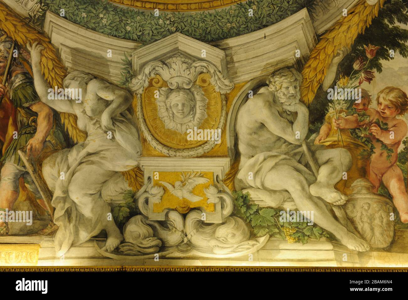 detail, art, 2012, Embassy of Brazil, Palazzo Pamphili, Rome, Italy ...