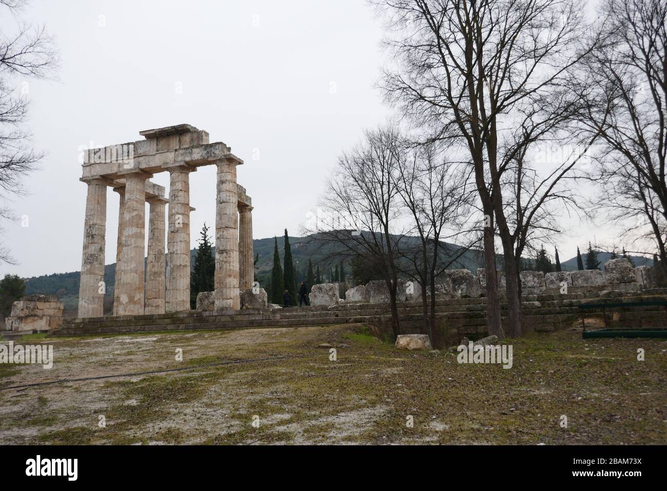 Nemea Archaeological Site Stock Photo - Alamy