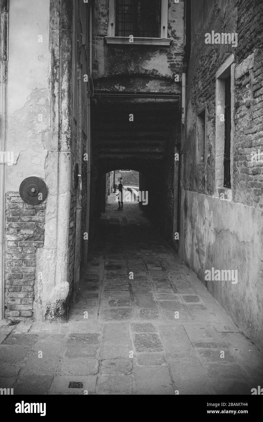 Venice is attractive Black and White Stock Photos & Images - Alamy