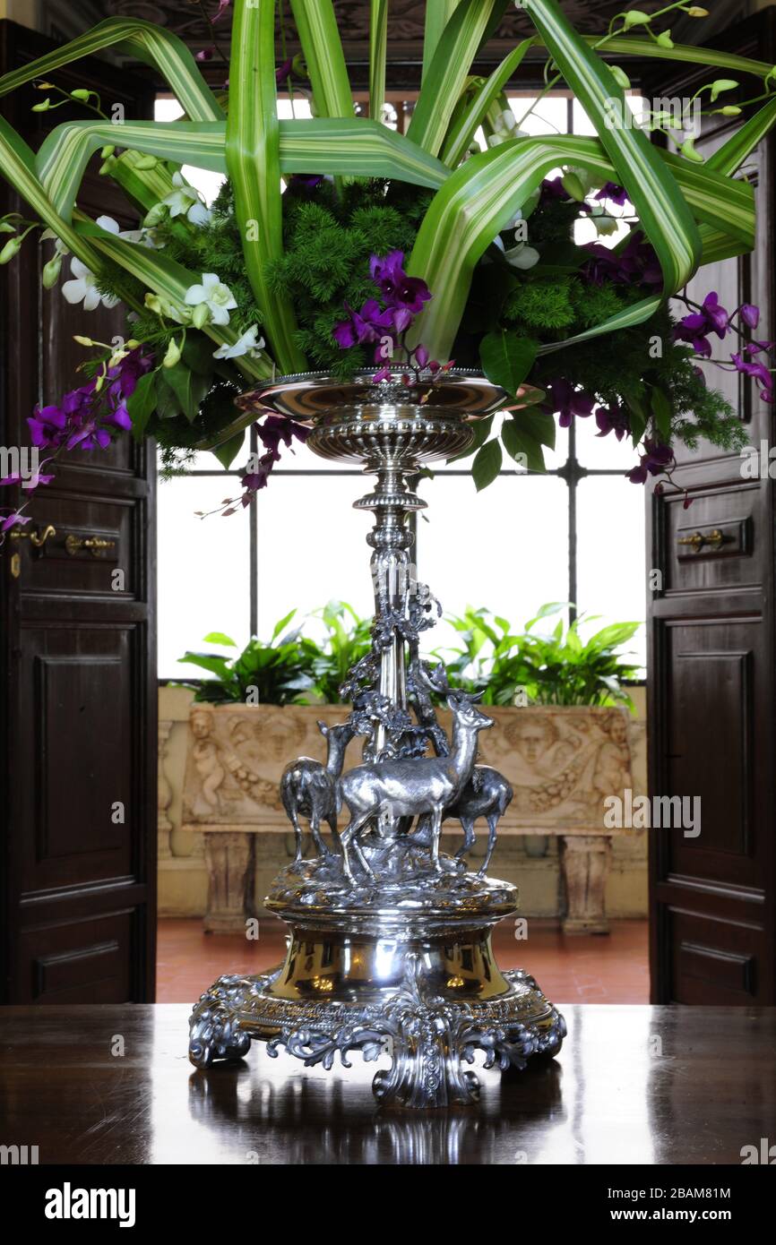 Details, 2012, Embassy of Brazil, Palazzo Pamphili, Rome, Italy Stock ...