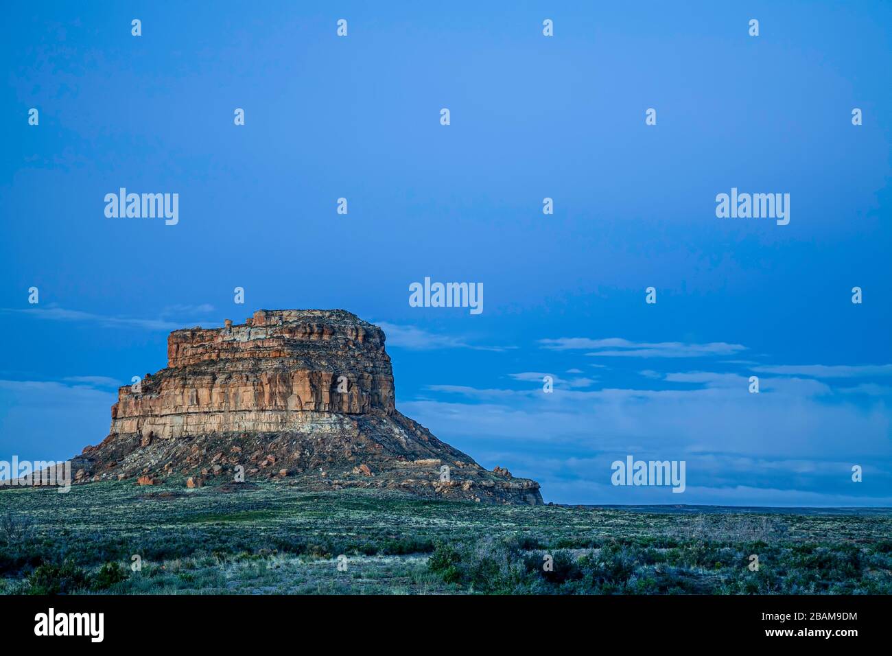 Fajada Butte, Chaco Culture National Historical Park, New Mexico USA ...