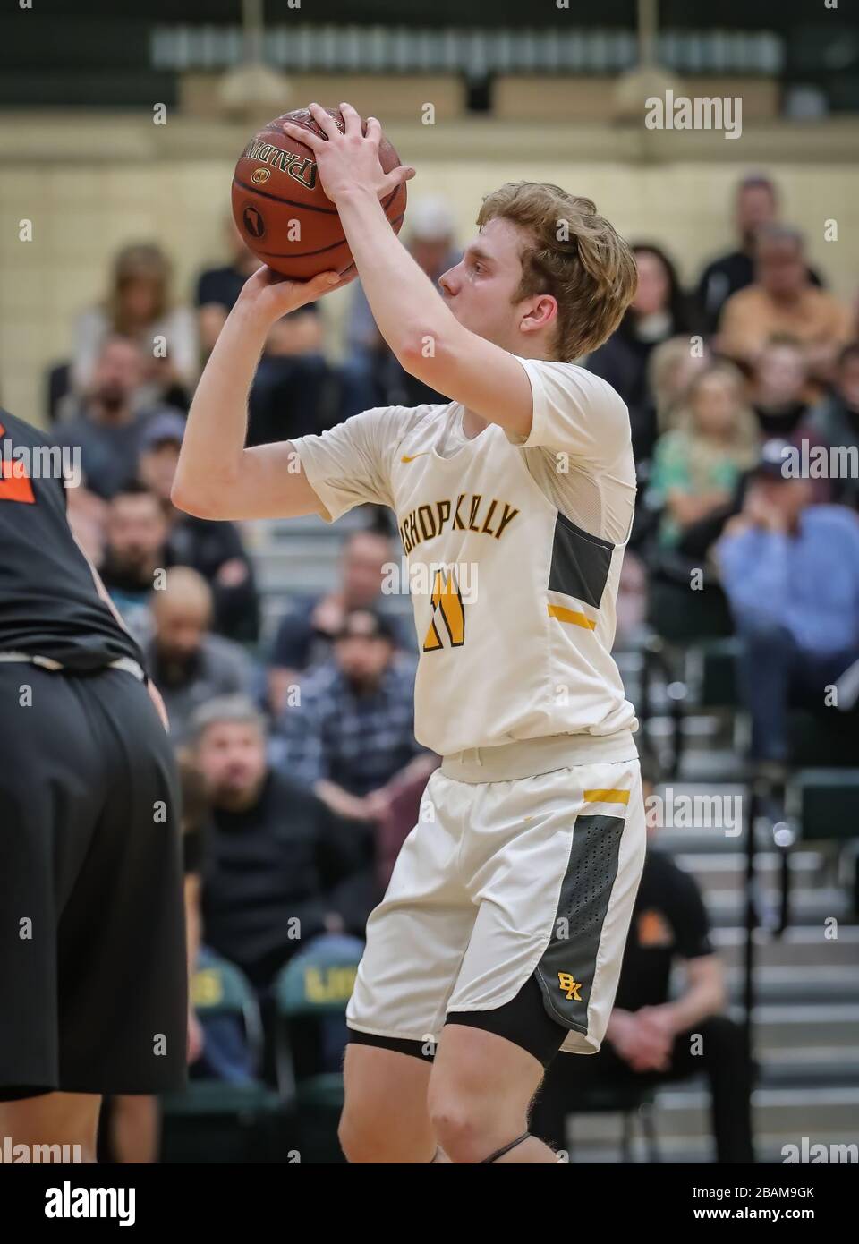 Basketball Action with Idaho Falls vs Bishop Kelly High School in Boise ...