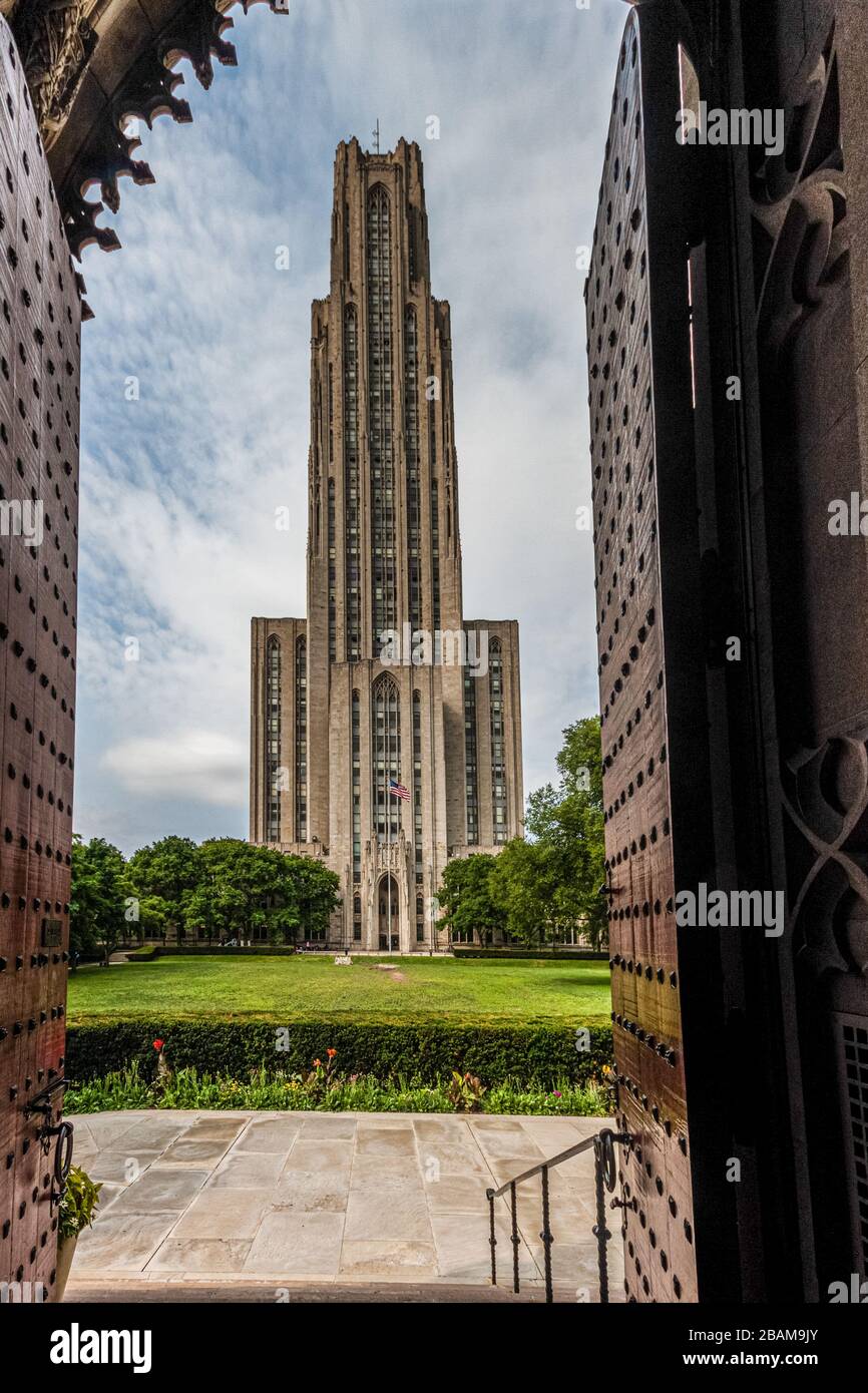 Cathedral of Learning Stock Photo - Alamy