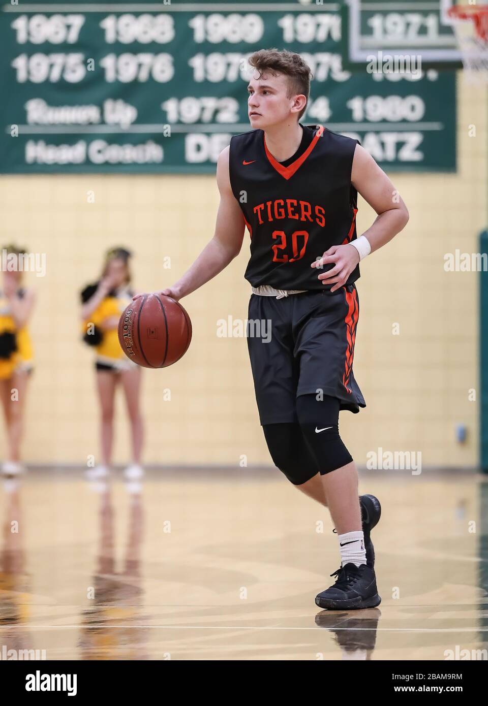 Basketball Action with Idaho Falls vs Bishop Kelly High School in Boise ...