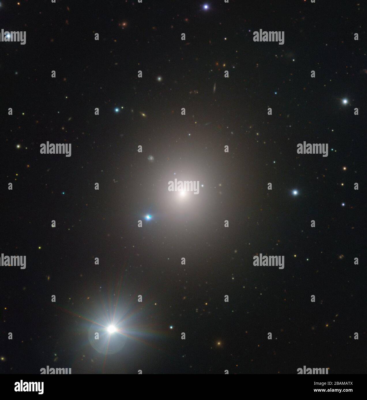 Giant elliptical galaxies hi-res stock photography and images - Alamy