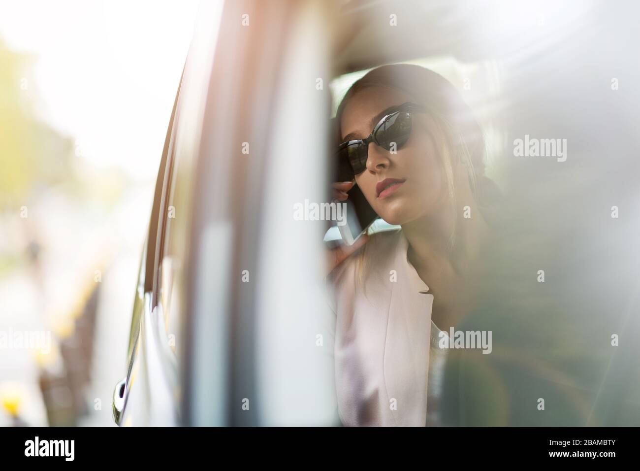 Female taxi cab driver hi-res stock photography and images - Alamy