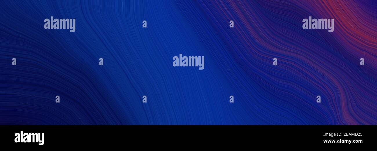 smooth futuristic banner background with midnight blue, very dark ...